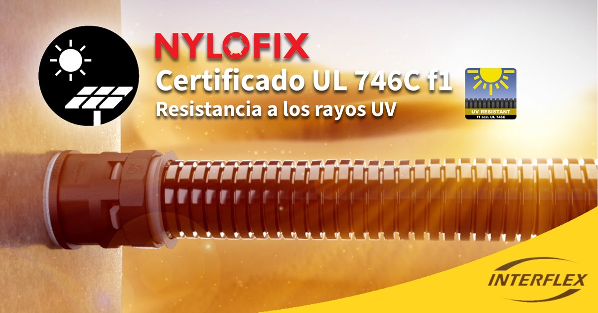 INTERFLEX recurre a la norma norteamericana UL 746C, la cual certifica ...